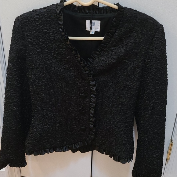 Patra | Jackets & Coats | Patra Textured Evening Jacket | Poshmark